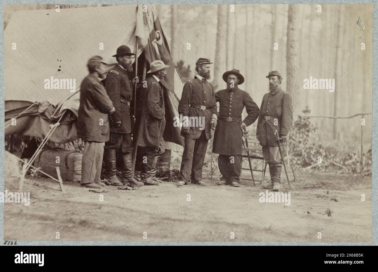 Bv't. Major General S. G. Griffin and staff, Civil War Photographs 1861 ...