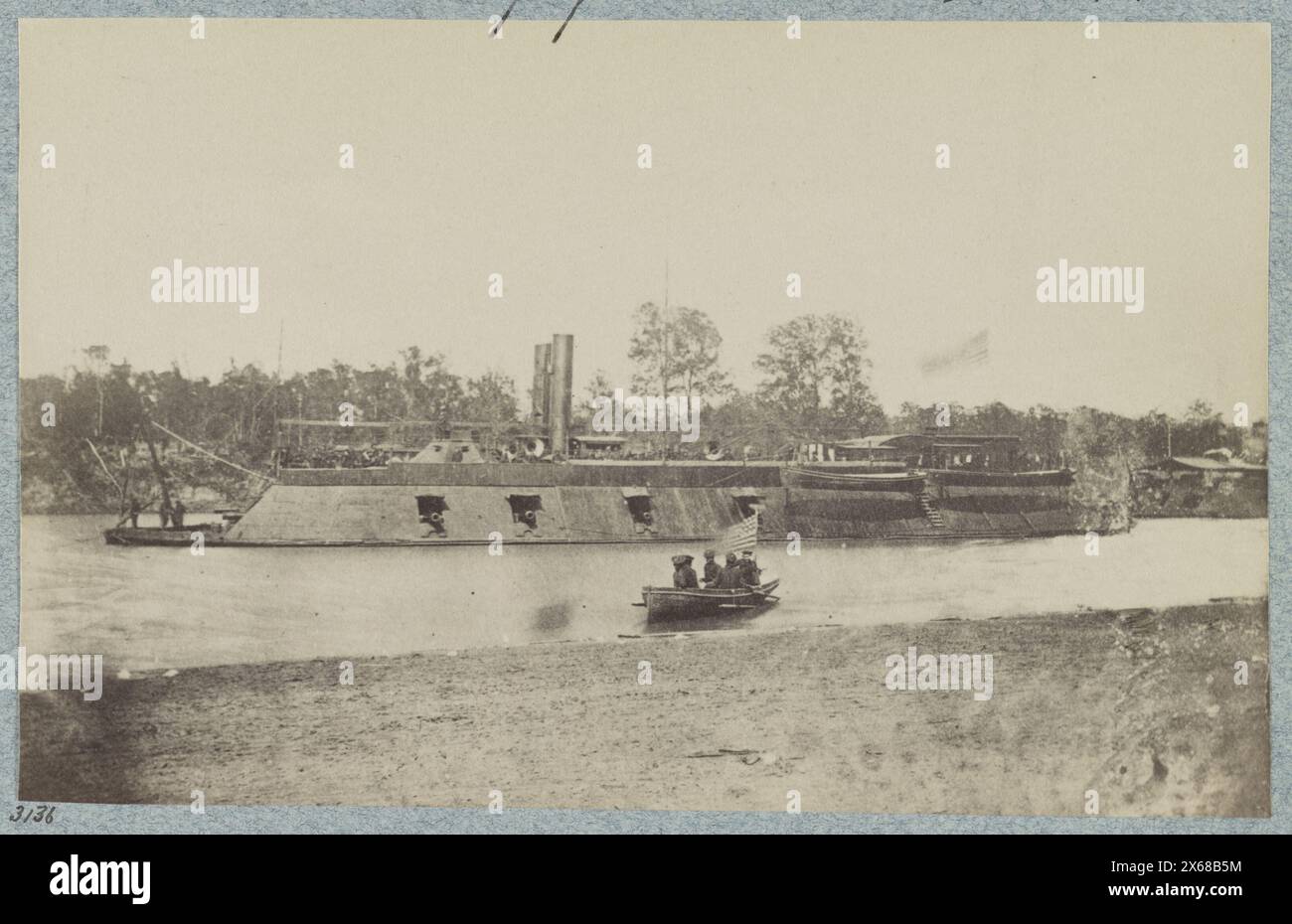 U.S. gunboat Pittsburg - Mississippi River Fleet, Civil War Photographs ...