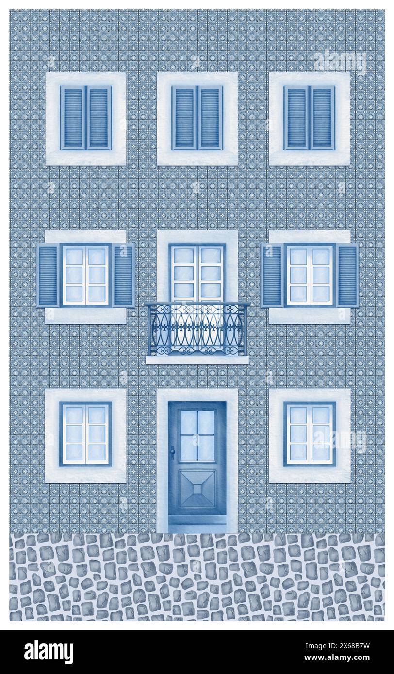 Door in stone house Cut Out Stock Images & Pictures - Alamy