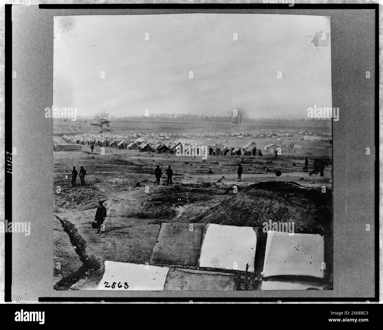 Military camps confederate 1860 1870 hi-res stock photography and ...