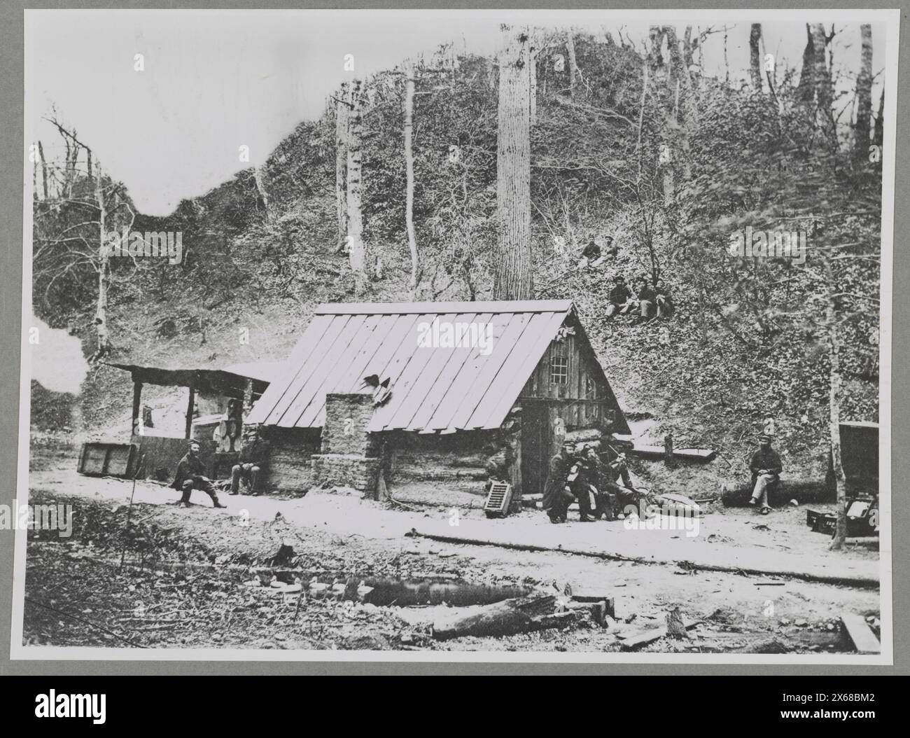 (Camp), Civil War Photographs 1861-1865 Stock Photo - Alamy