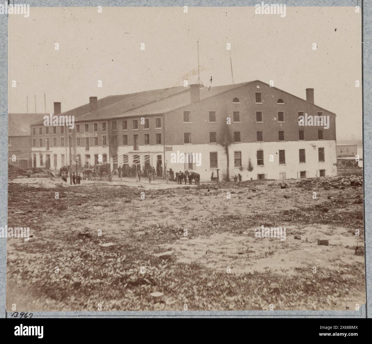 Views of Libby Prison, Richmond, Va., April, 1865, Civil War ...