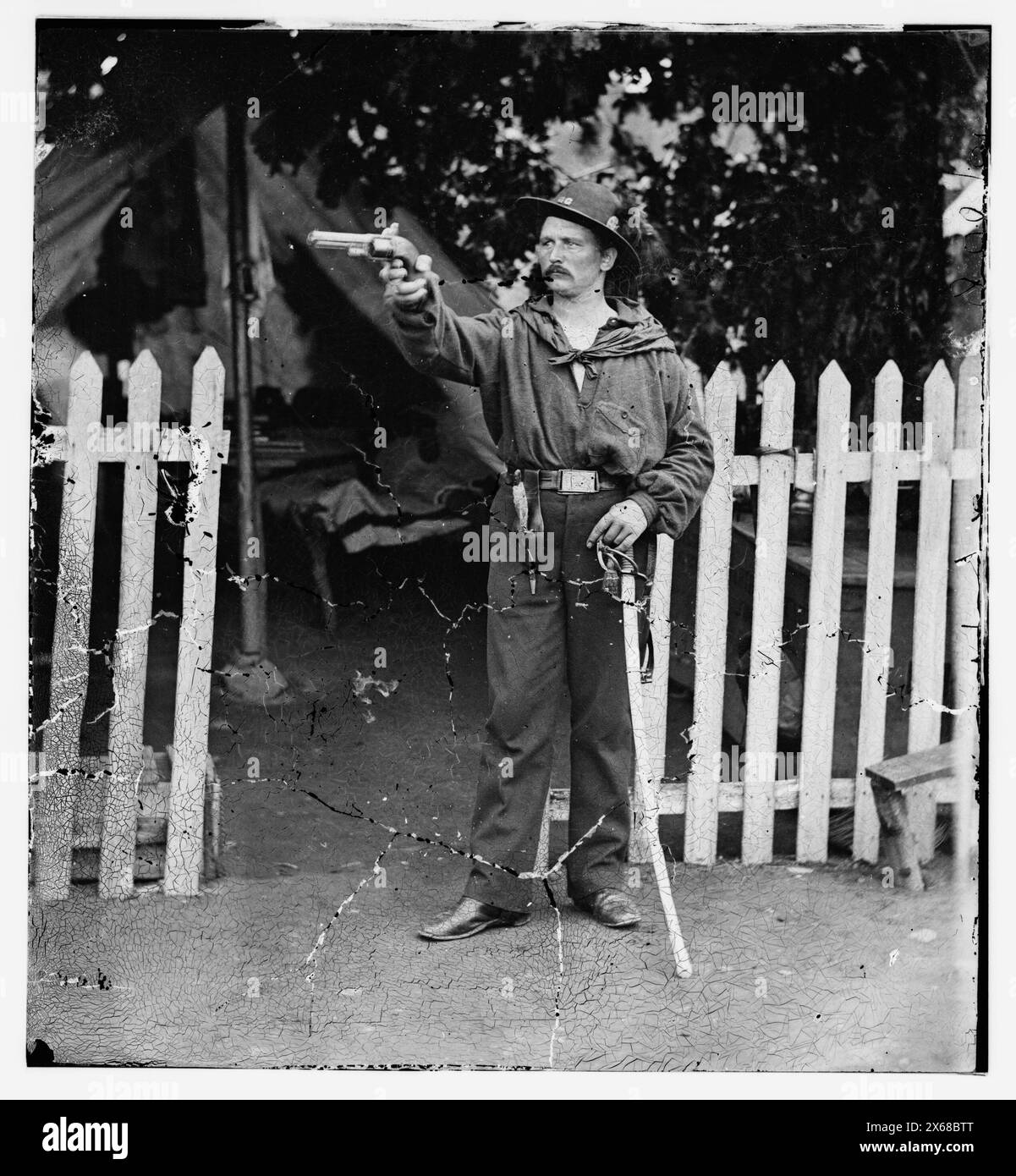 Capt. Schwartz, sharpshooter, 39th New York Regiment. (Garibaldi Guard ...