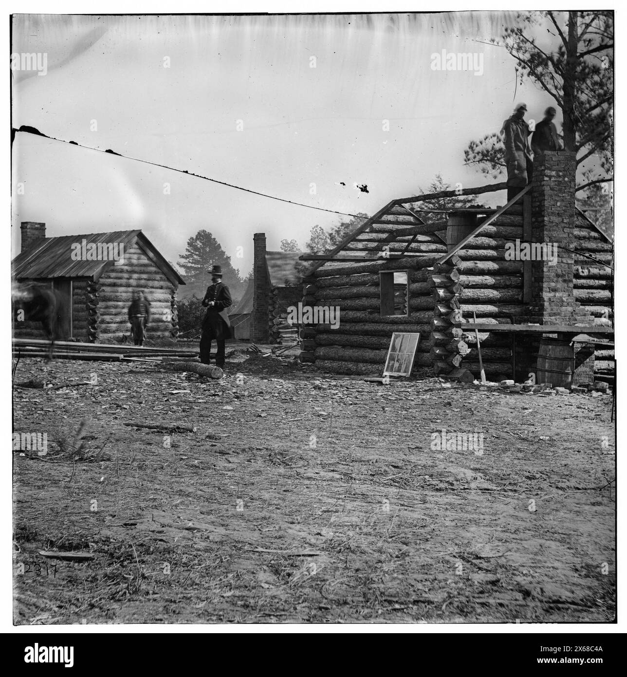James River, Virginia. Gen. Robert S. Foster's headquarters at Ft ...