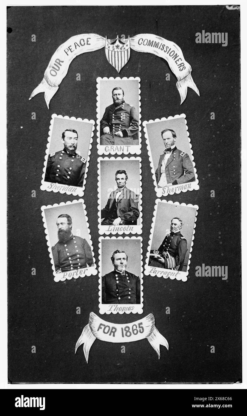Our Peace Commissioners for 1865: Sheridan, Grant, Sherman, Porter ...