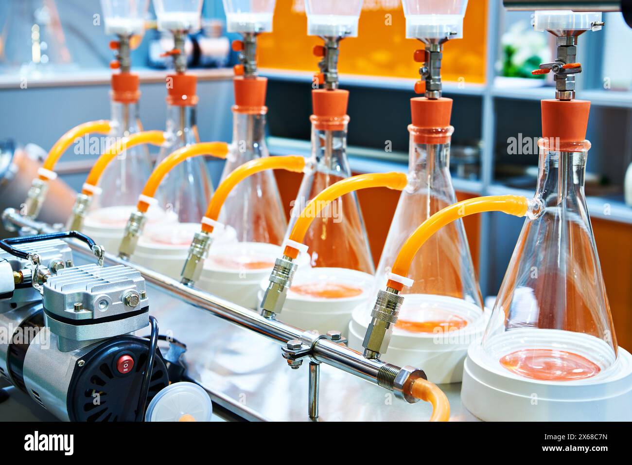 Industrial vacuum filtration device Stock Photo - Alamy