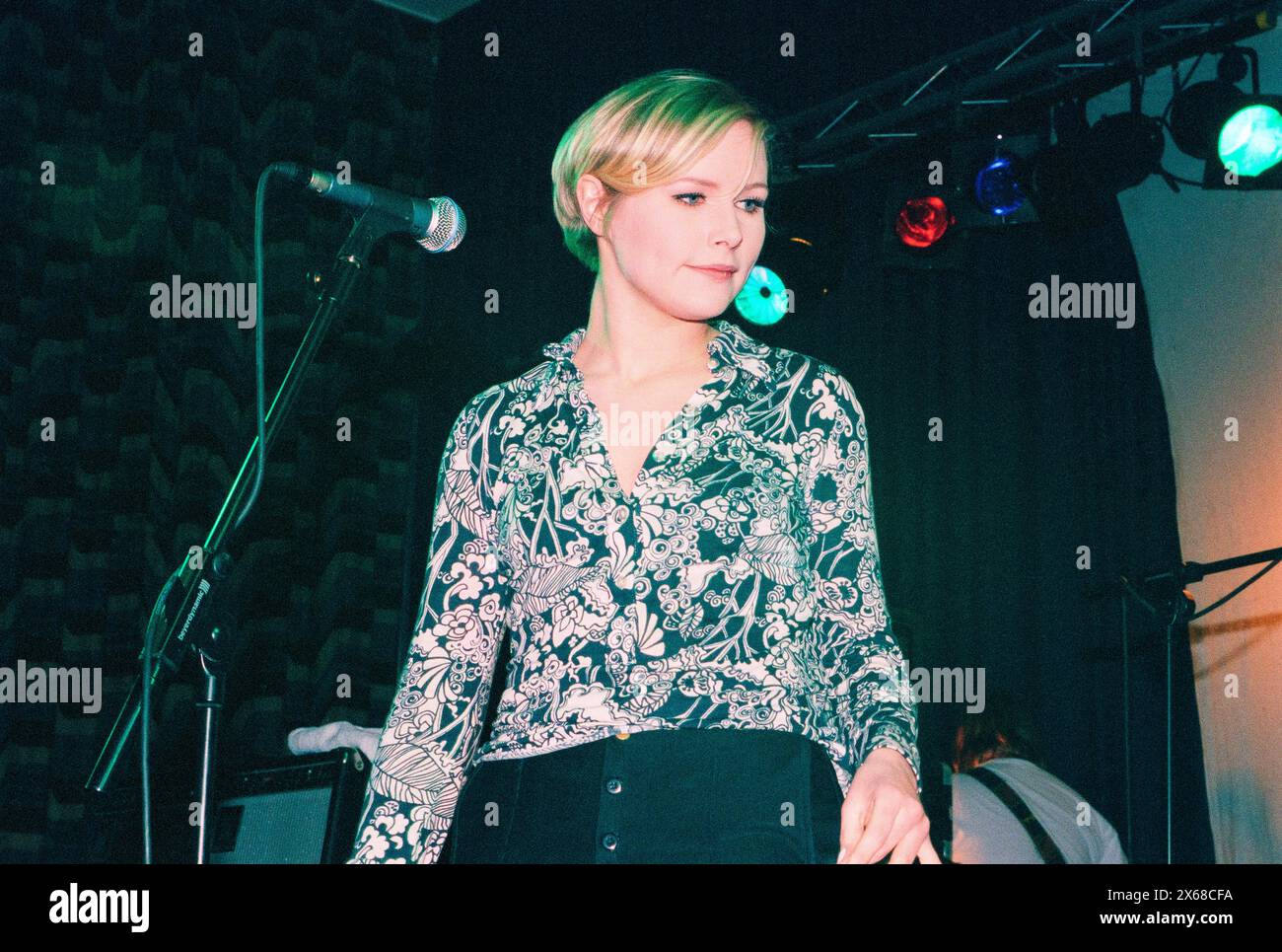 NINA PERSSON, YOUNG, THE CARDIGANS, 1996: A young Nina Persson of The ...