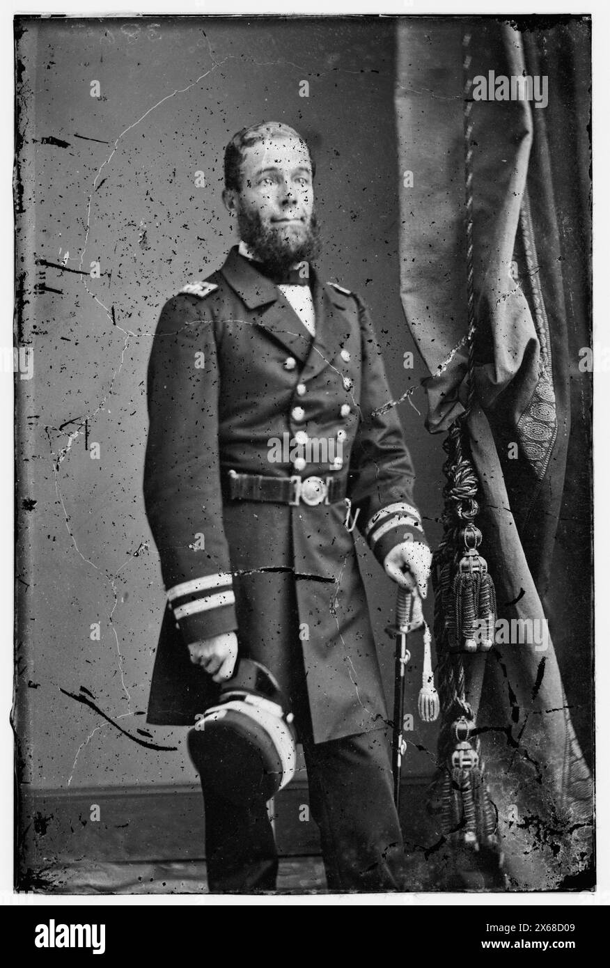 Commander S.D. Trenchard, U.S.N., Civil War Photographs 1861-1865 Stock ...