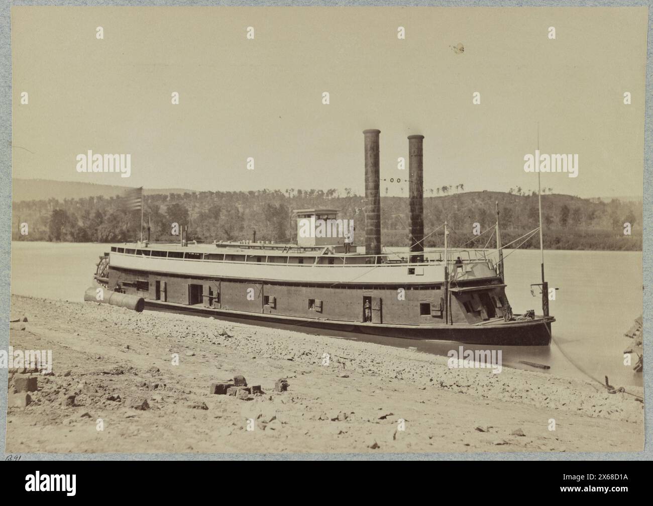 U.S. gunboat General Grant, Tennessee River, Civil War Photographs 1861 ...
