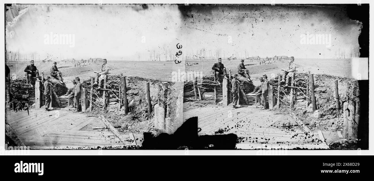 Manassas, Virginia. Fortifications, Civil War Photographs 1861-1865 ...