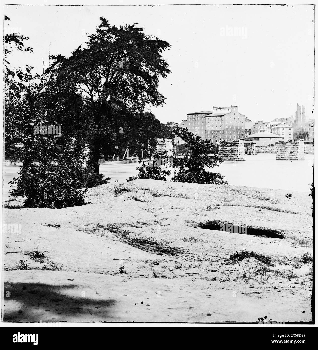 Richmond, Virginia. Ruins of Mayo's bridge, Civil War Photographs 1861 ...