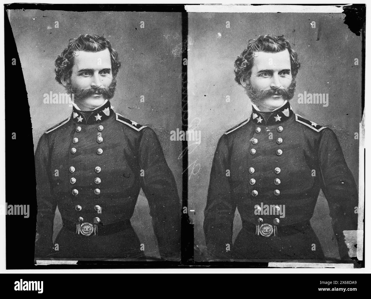 Gabriel J. Rains, C.S.A., Civil War Photographs 1861-1865 Stock Photo ...