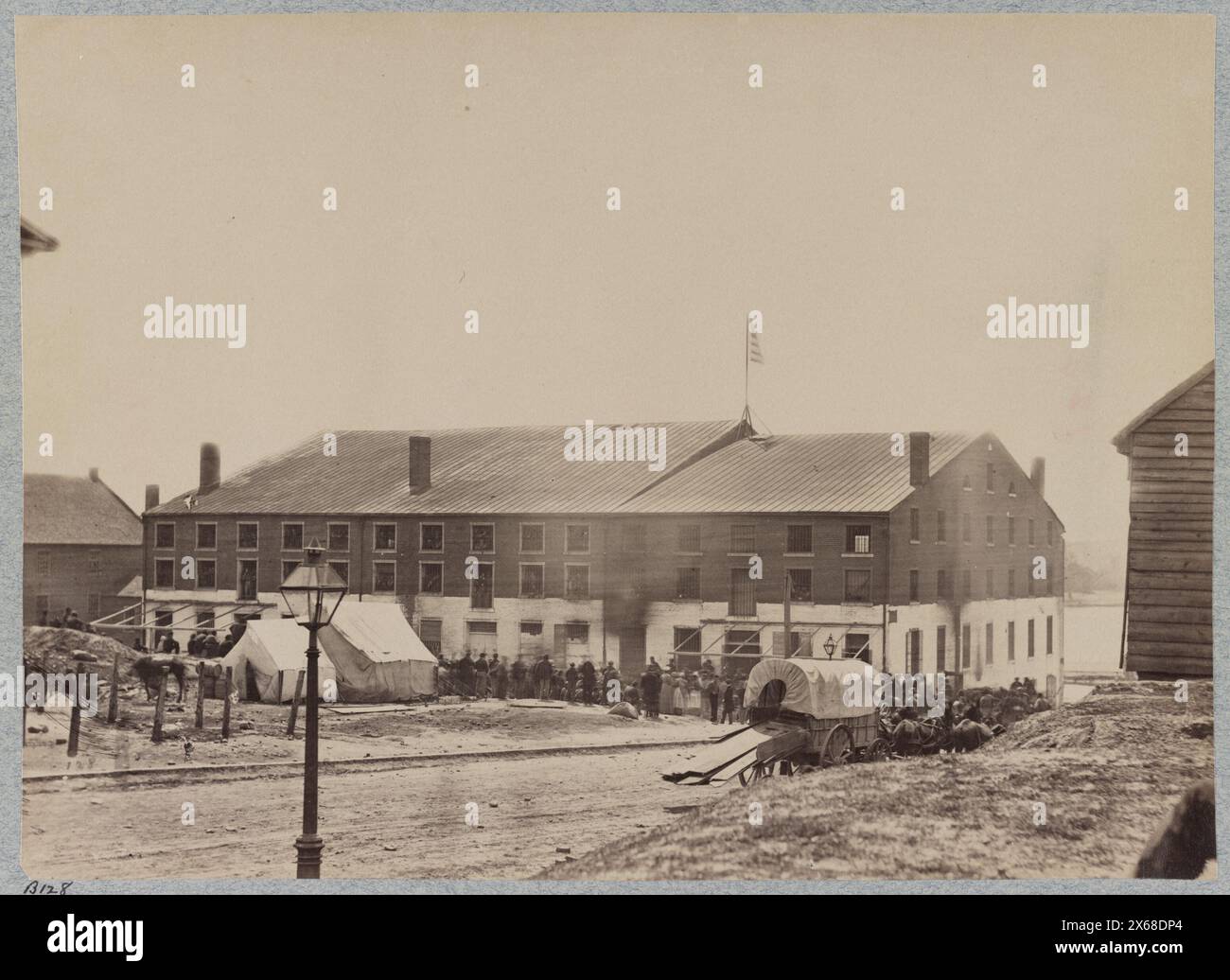 Libby Prison, Richmond, Va., April, 1865, Civil War Photographs 1861 ...