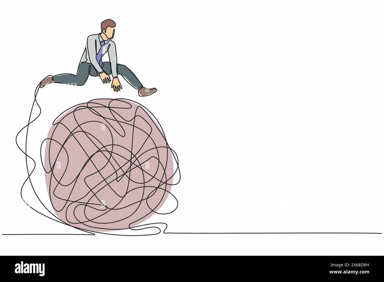 Complicated problem Stock Vector Images - Alamy