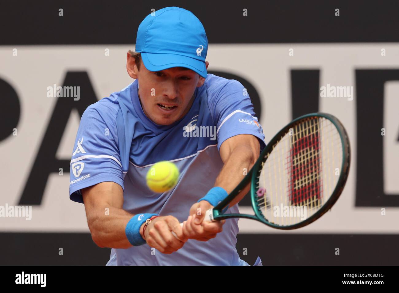 Rome, Italy 13.05.2024: F.AUGER-ALIASSIME (can) VS A.DE.MINAUR (aus ...