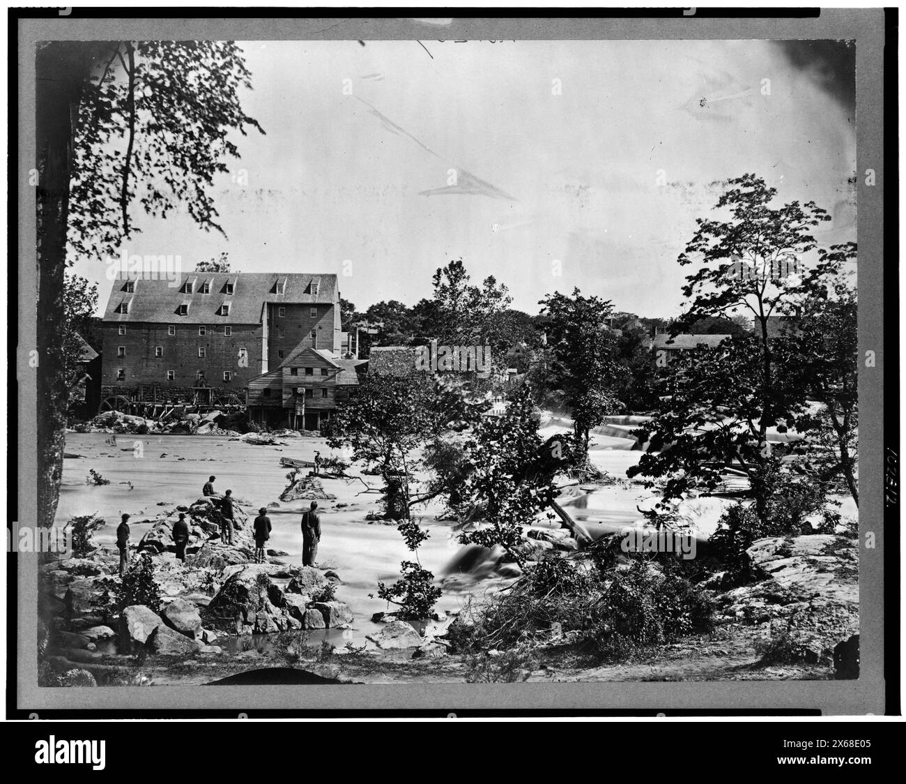 Johnson's mill, Appomattox River, near Petersburg, Va., Civil War ...