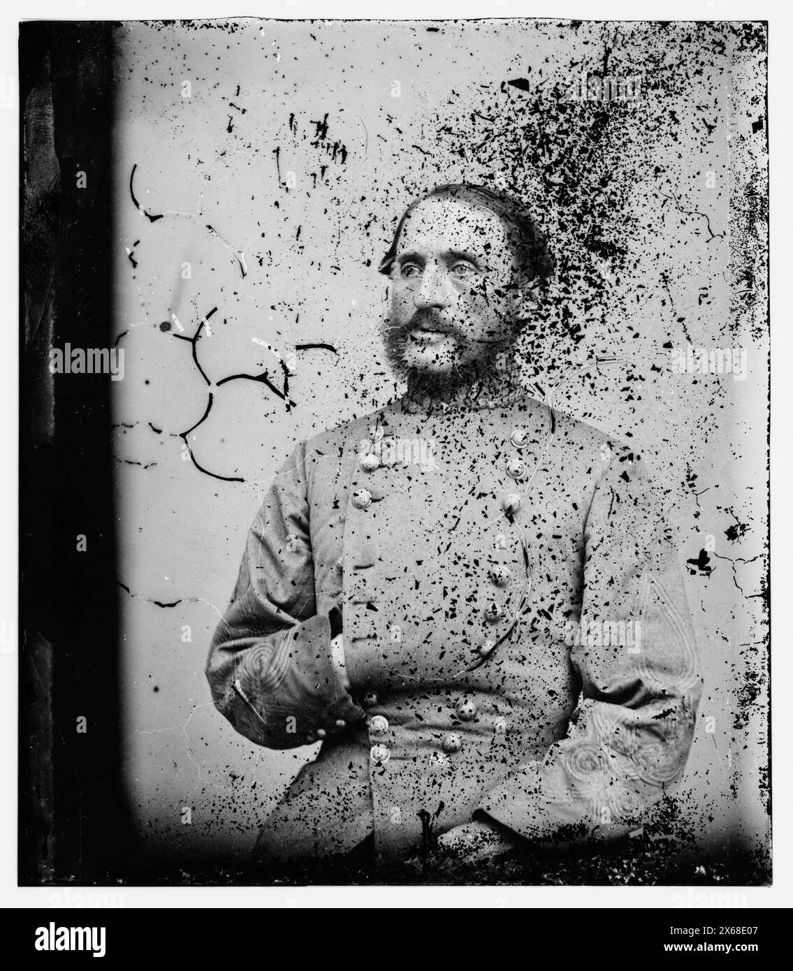 Brig. General Thomas L. Clingman, half-length portrait, seated, facing ...