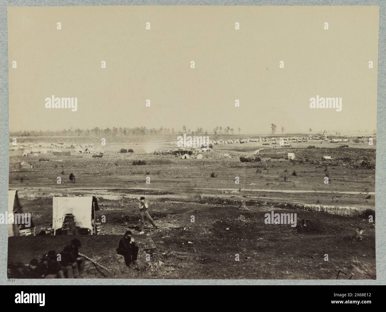 Fort Burnham (previously Confederate Fort Harrison), Civil War ...