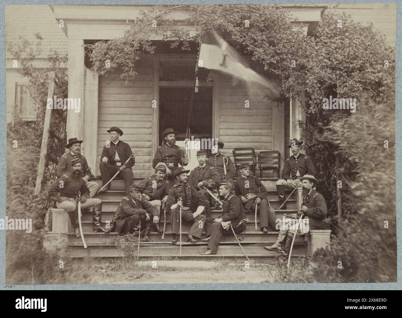 Bv't. Major General A. T. A. Torbert and staff, Civil War Photographs ...
