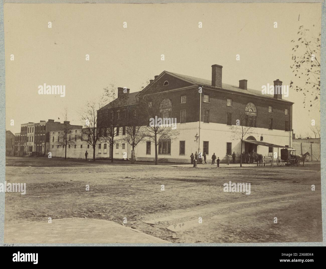 The old Capitol prison, Washington, D.C., Civil War Photographs 1861 ...