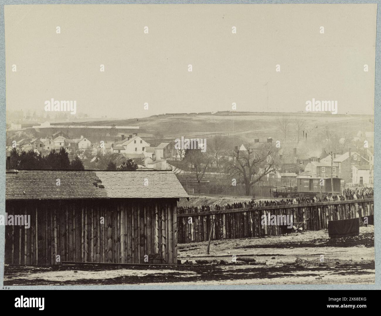 Fort Ellsworth, Alexandria, Va., Civil War Photographs 1861-1865 Stock ...