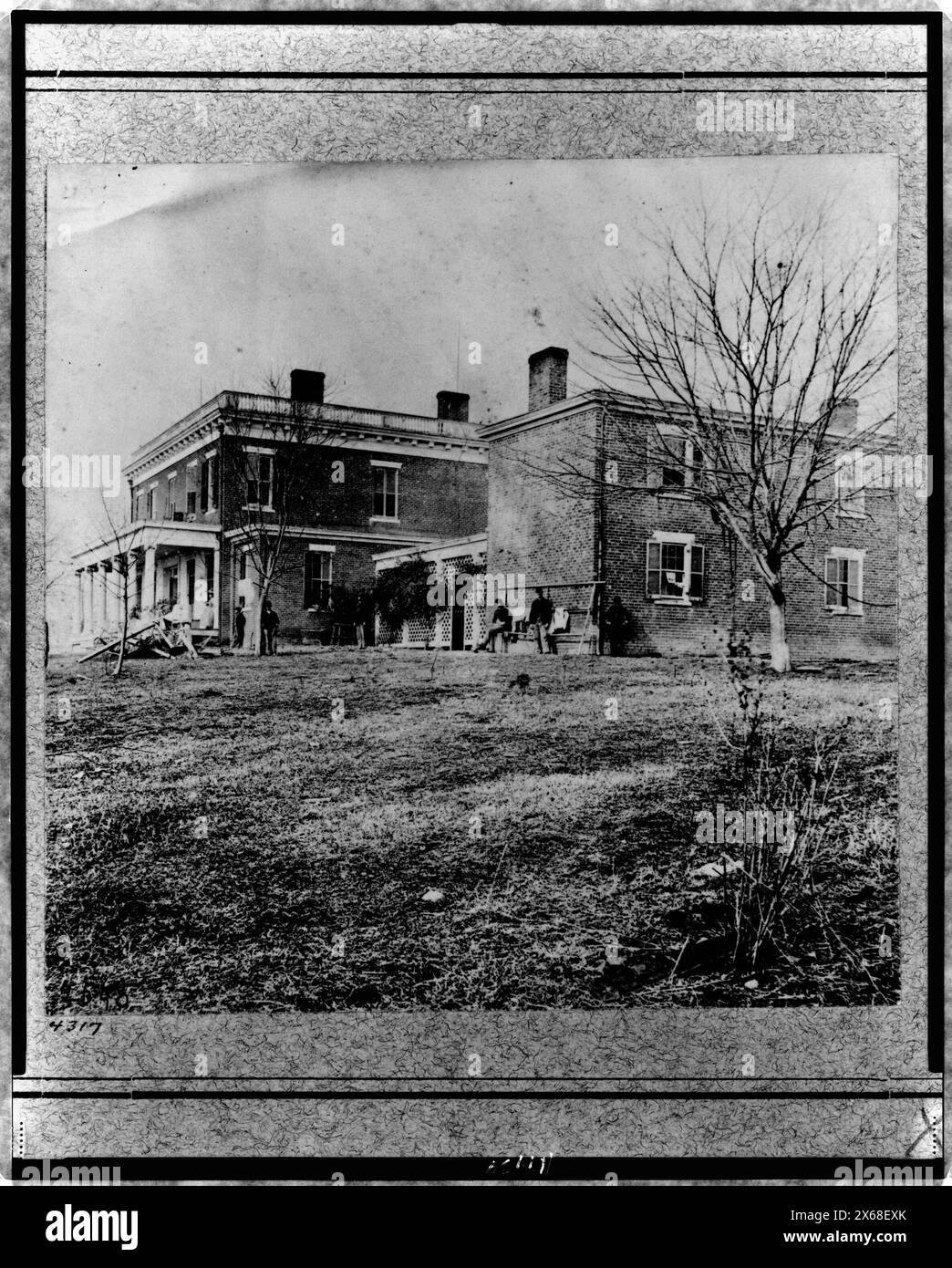 Aiken's house, James River, Va., Civil War Photographs 1861-1865 Stock ...