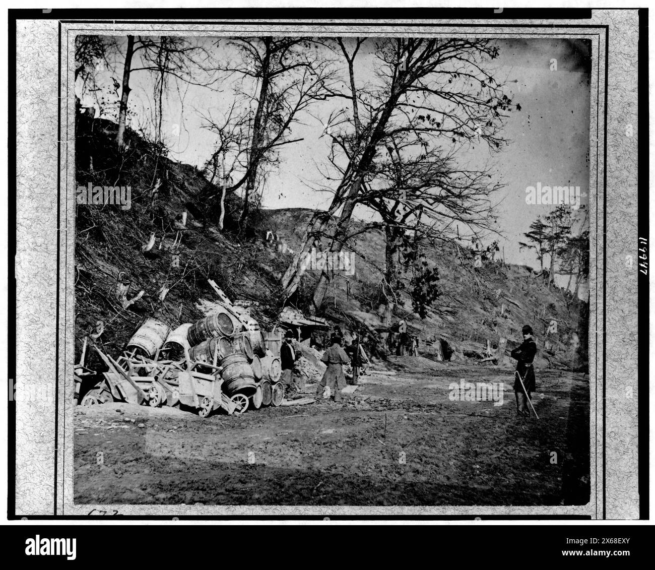 Dutch Gap Canal, Civil War Photographs 1861-1865 Stock Photo - Alamy