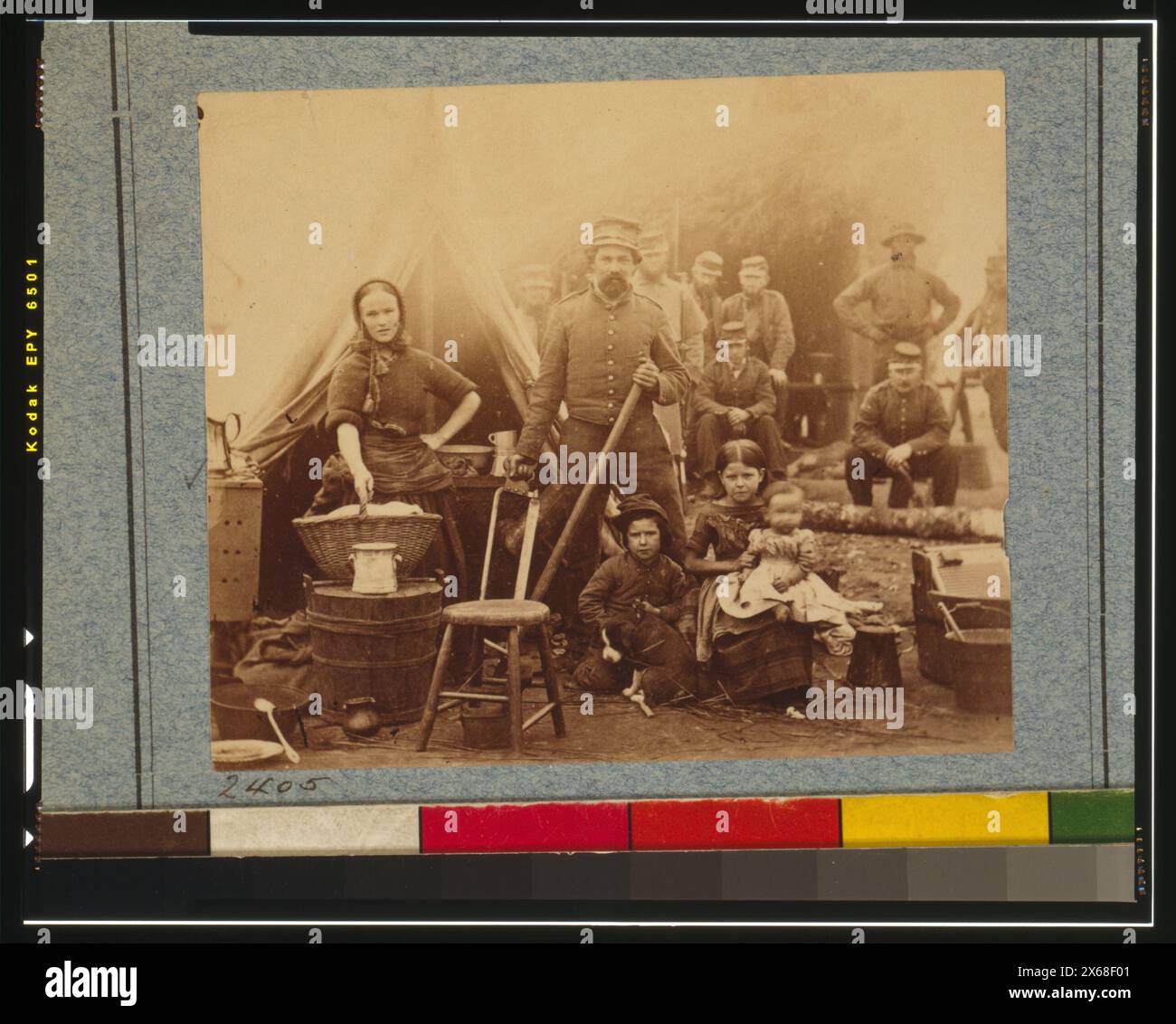 Camp of 31st Pennsylvania Infantry near Washington, D.C., Civil War ...