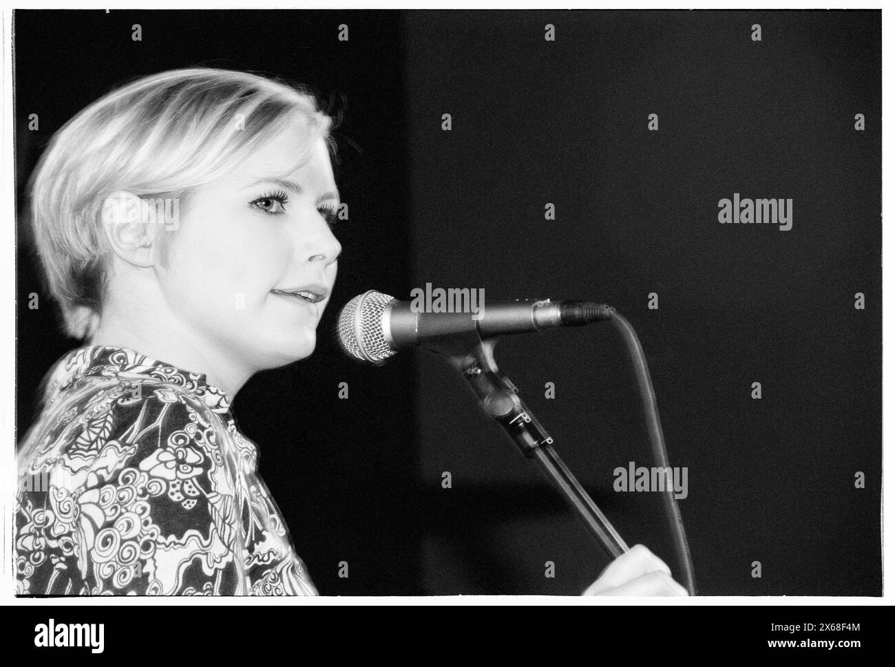 NINA PERSSON, YOUNG, THE CARDIGANS, 1996: A young Nina Persson of The ...