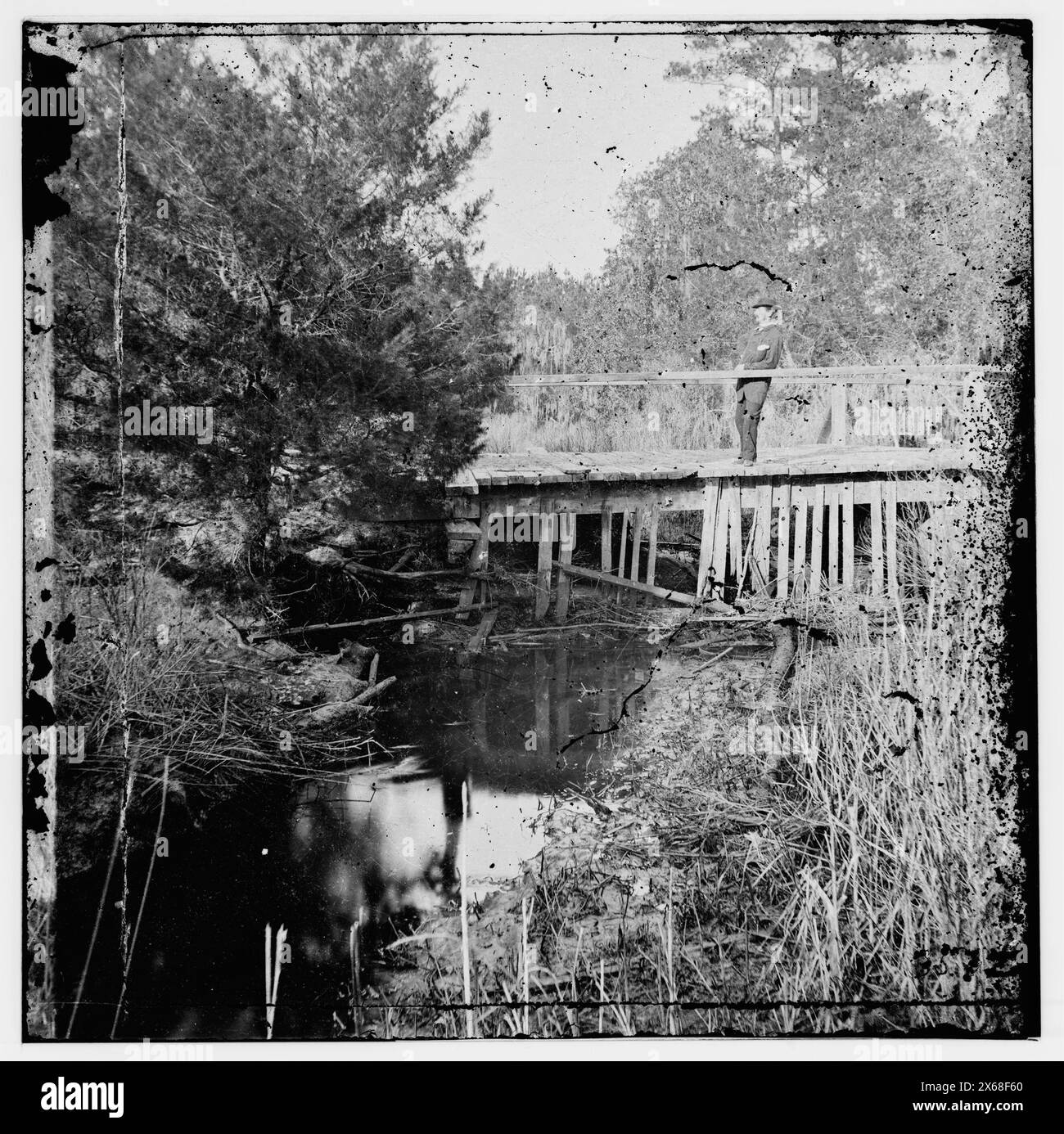 Bridge, Civil War Photographs 1861-1865 Stock Photo - Alamy
