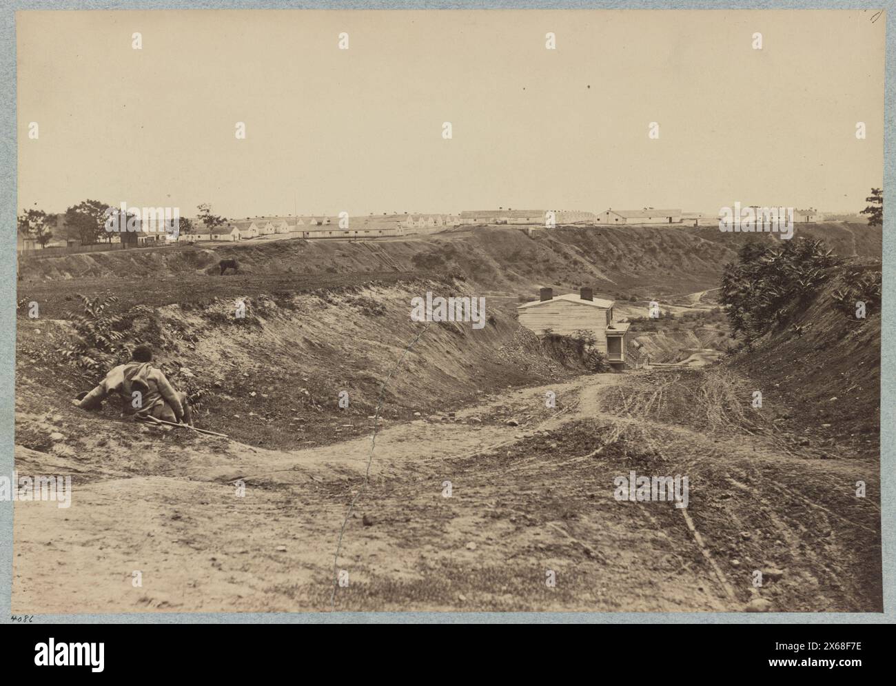 Chimborazo Hospital, (Confederate) Richmond, Va., April, 1865, Civil ...