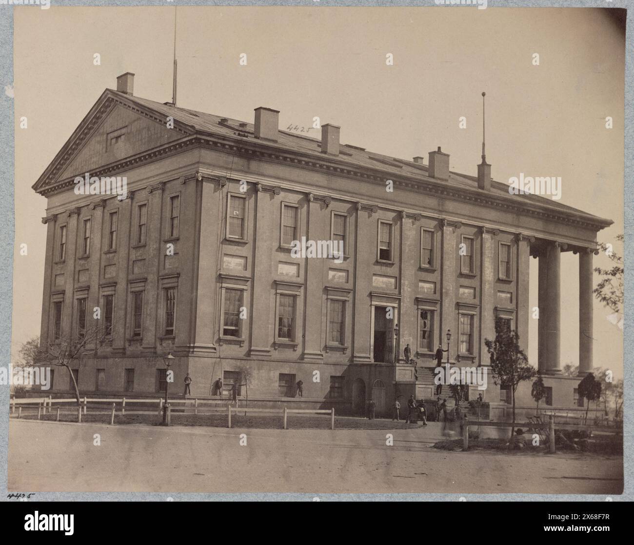 The State Capitol, Richmond, Va., April, 1865, Civil War Photographs ...