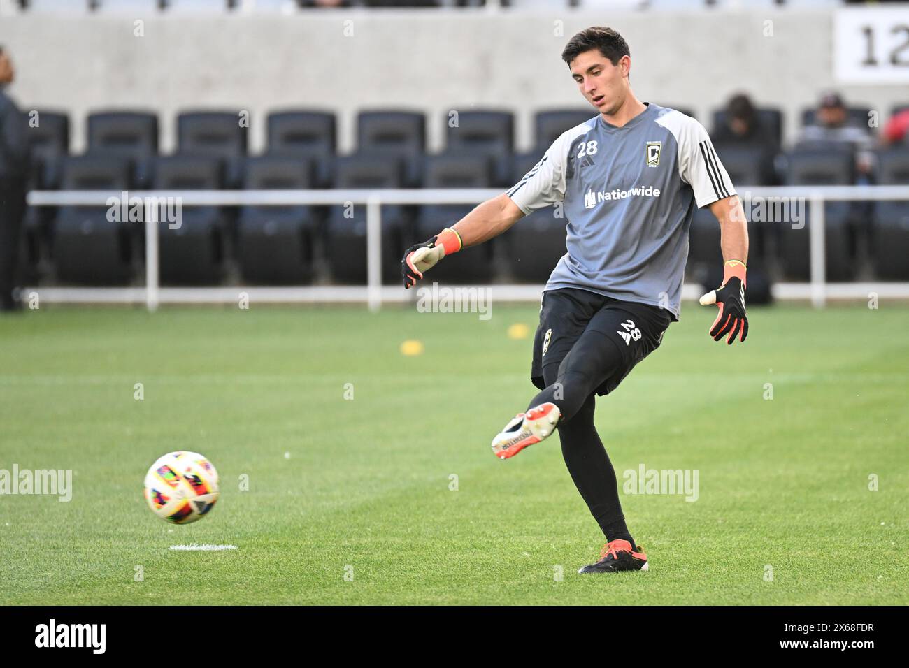 Columbus, Ohio, USA. 11th May, 2024. Columbus Crew goalkeeper Patrick ...