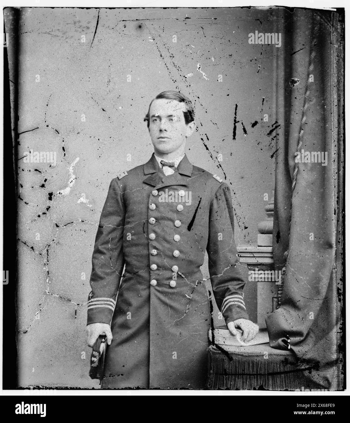 Lt. B.H. Porter, U.S.N., Civil War Photographs 1861-1865 Stock Photo ...