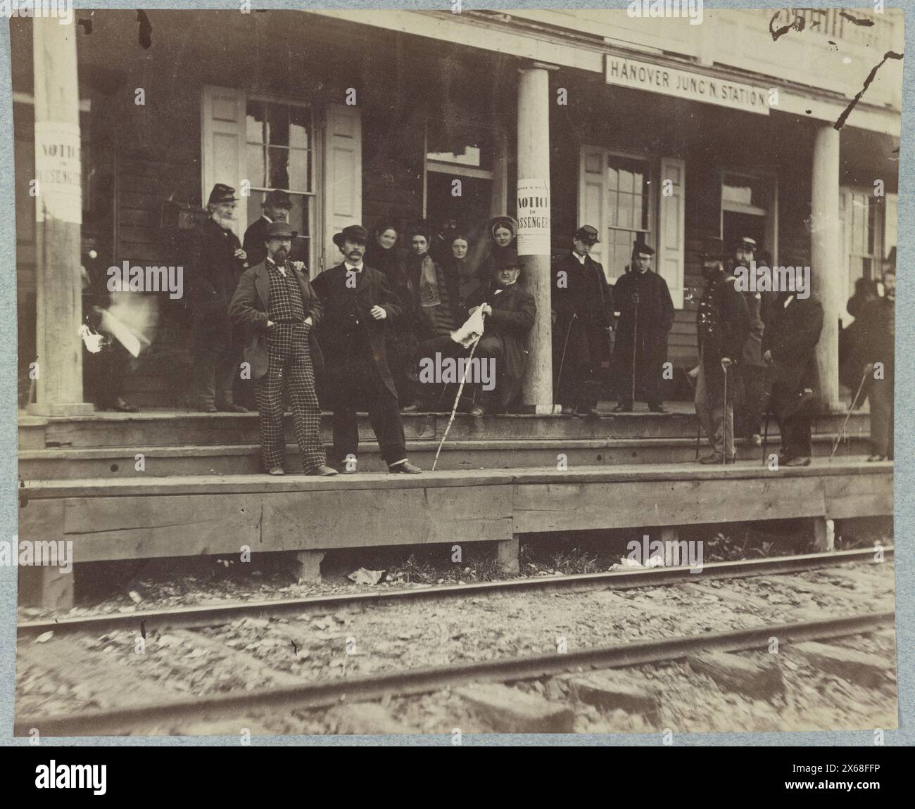 Hanover Junction, Pa. August, 1863, Civil War Photographs 1861-1865 ...