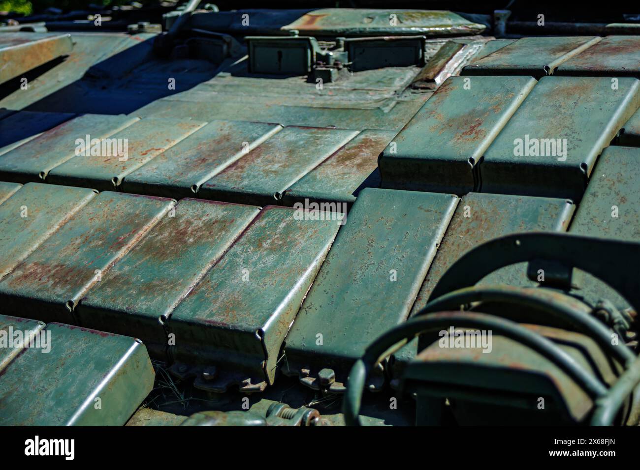 elements of reactive armor of heavy tank, tank dynamic protection unit ...