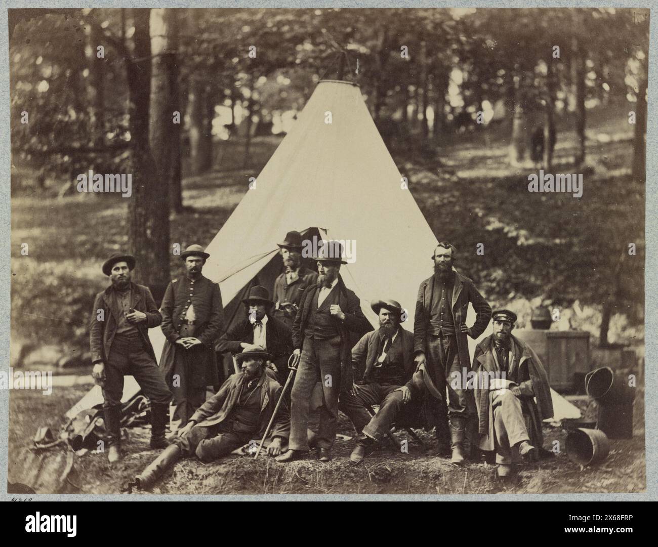 Scouts and guides of the Army of Potomac, Berlin, Md., October 1862 ...