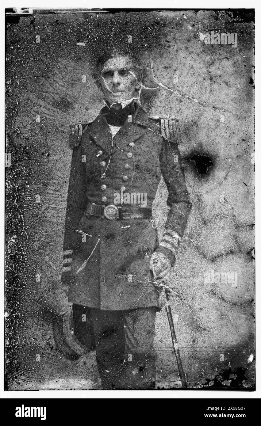 Commodore J.B. Hull, USN, Civil War Photographs 1861-1865 Stock Photo ...