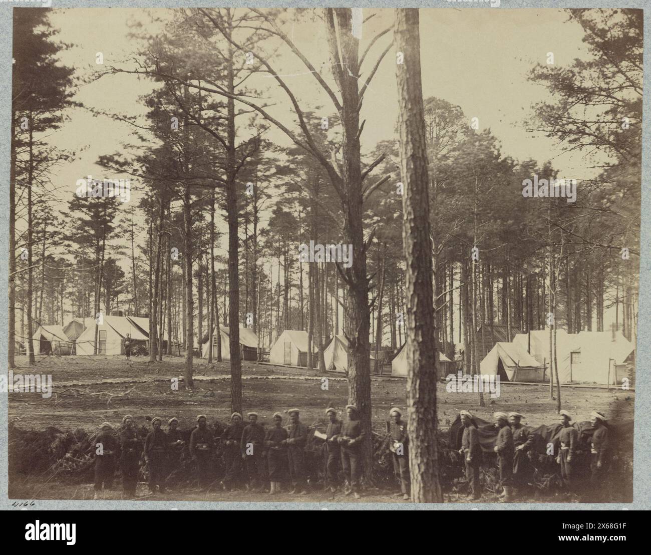 Headquarters Army of Potomac - Brandy Station, Va., April 1864, Civil ...