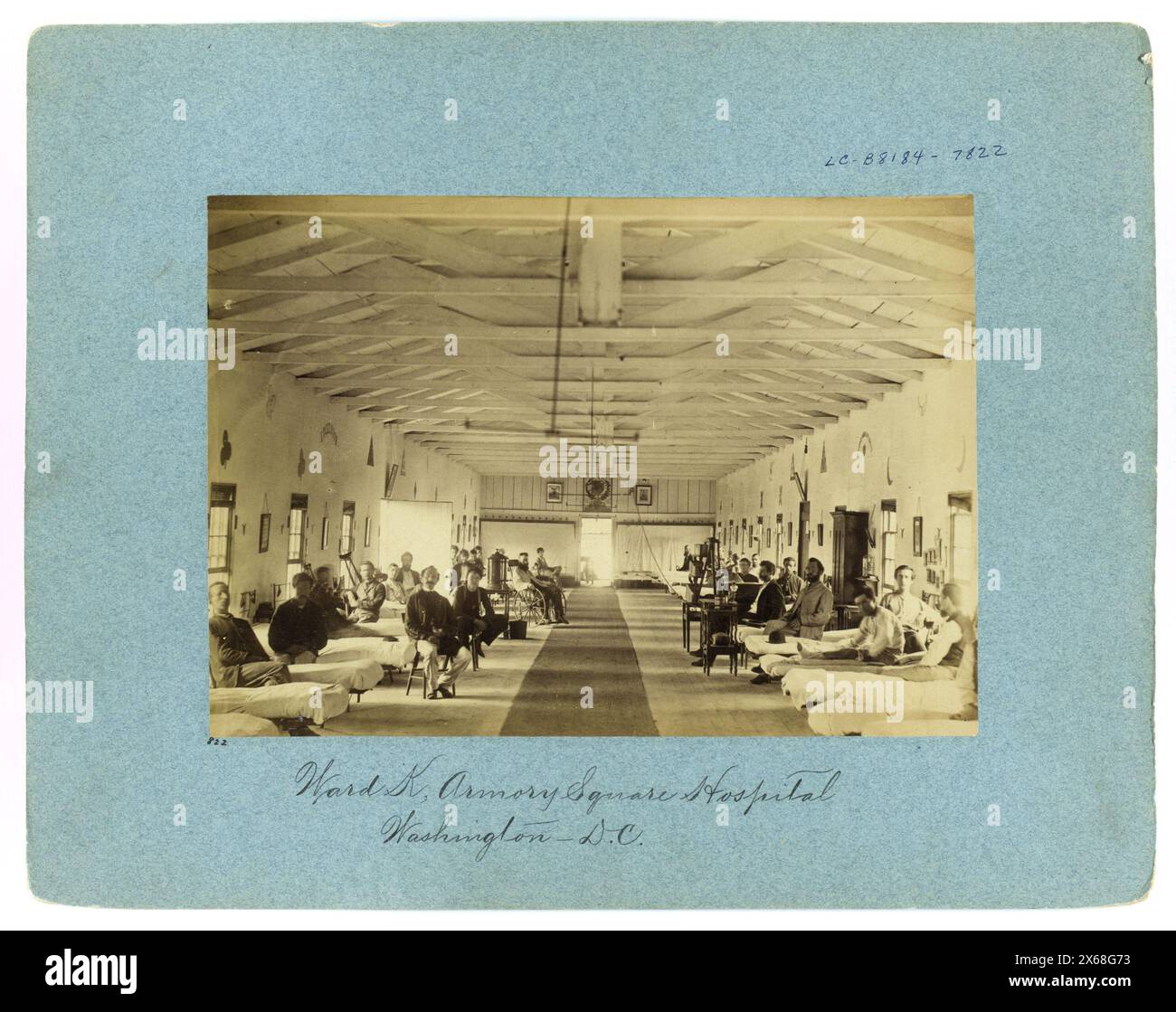 Ward K, Armory Square Hospital, Washington, D.C. , Washington, D.C ...