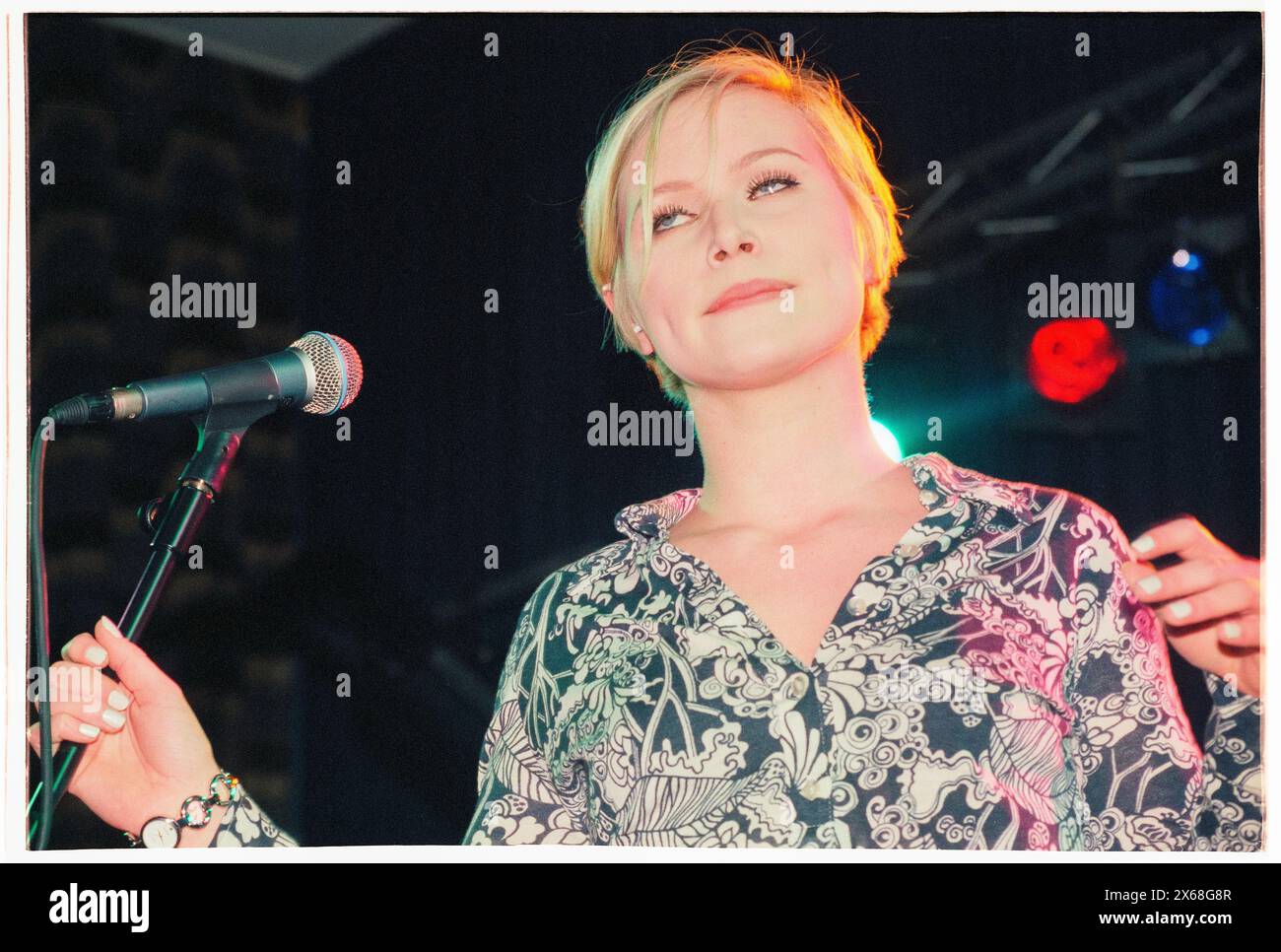 NINA PERSSON, YOUNG, THE CARDIGANS, 1996: A young Nina Persson of The ...