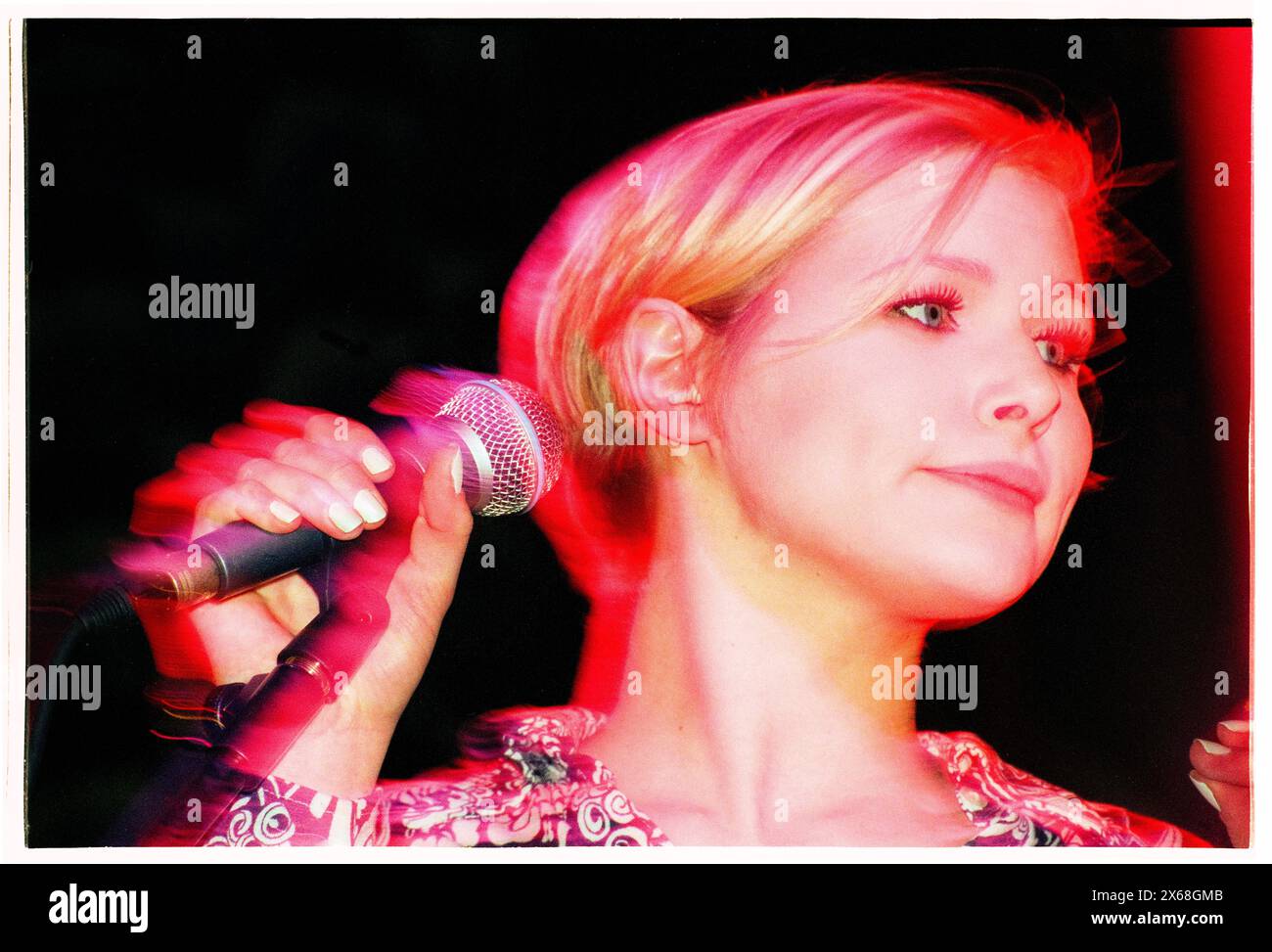 NINA PERSSON, YOUNG, THE CARDIGANS, 1996: A young Nina Persson of The ...