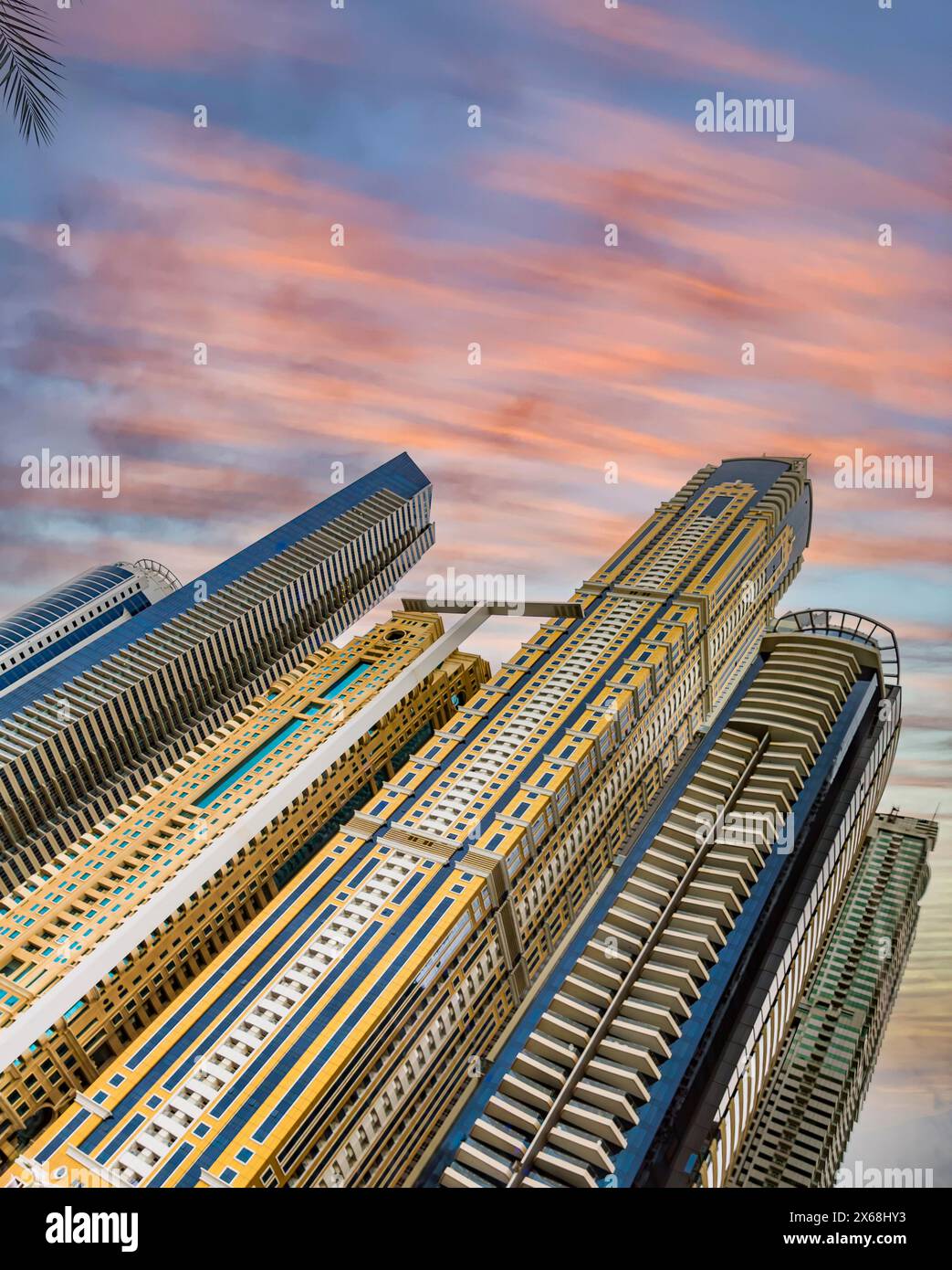 Elite Residence, Skyscraper, Skyline, Dubai Marina, Dubai, United Arab ...