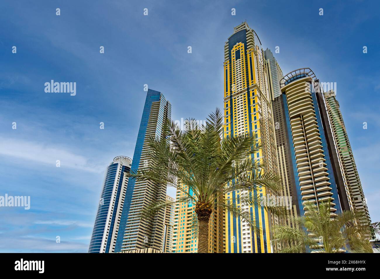 Elite Residence, Skyscraper, Skyline, Dubai Marina, Dubai, United Arab ...