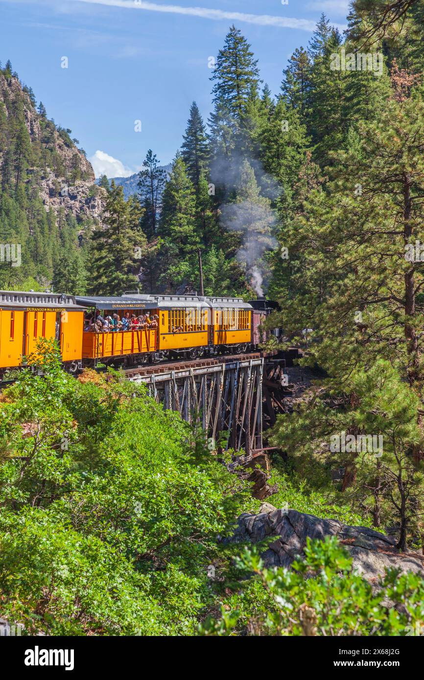 Durango and Silverton Narrow Gauge Train Ride through the San Juan ...