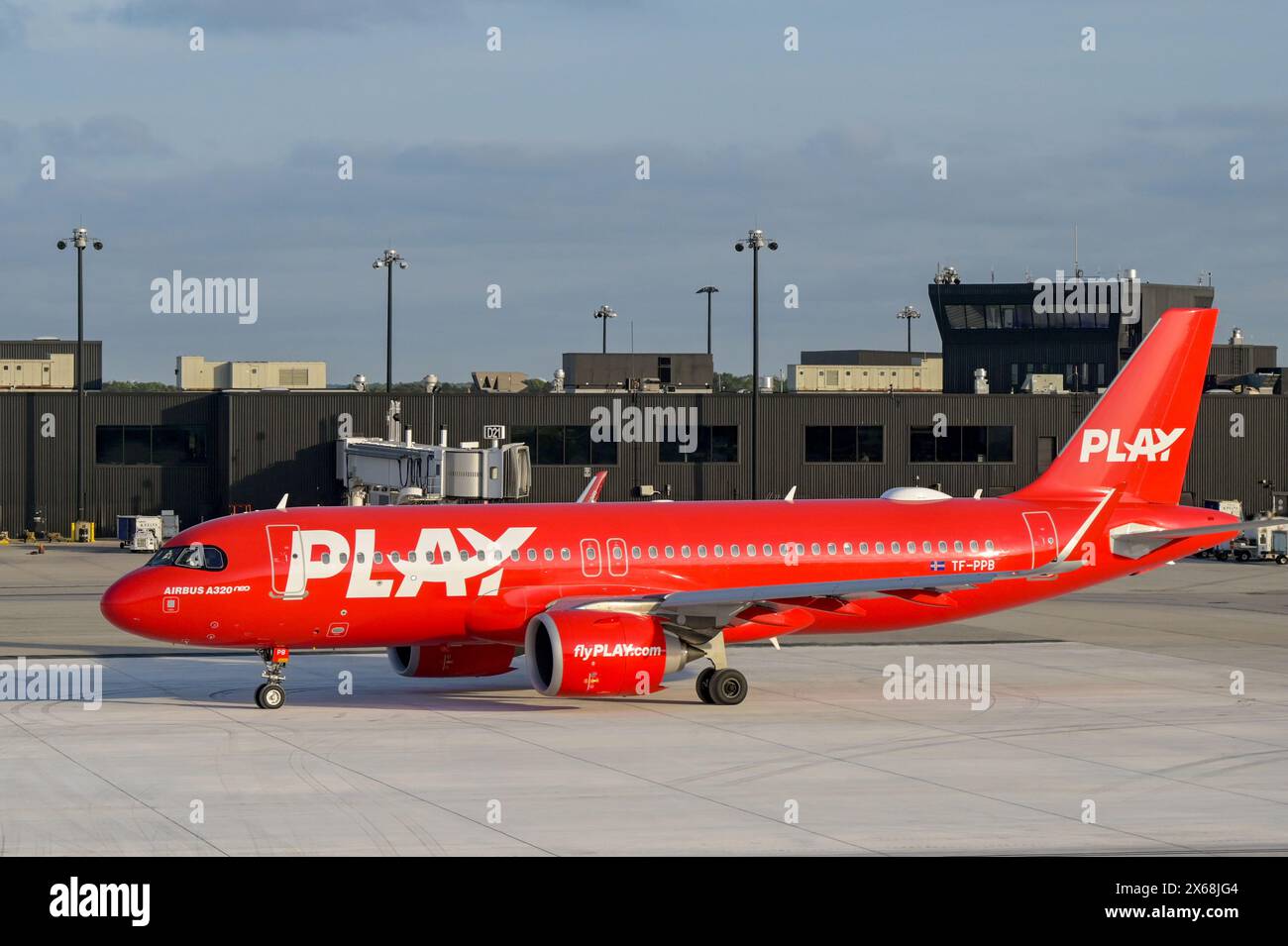 Baltimore, Maryland, USA - 3 May 2024: Airbus A320 Neo jet ...