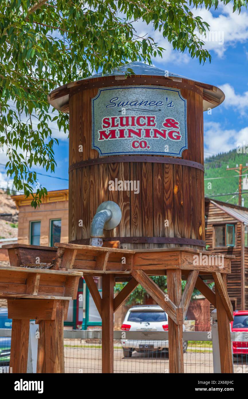 Tourist attractions in Silverton, Colorado Stock Photo - Alamy