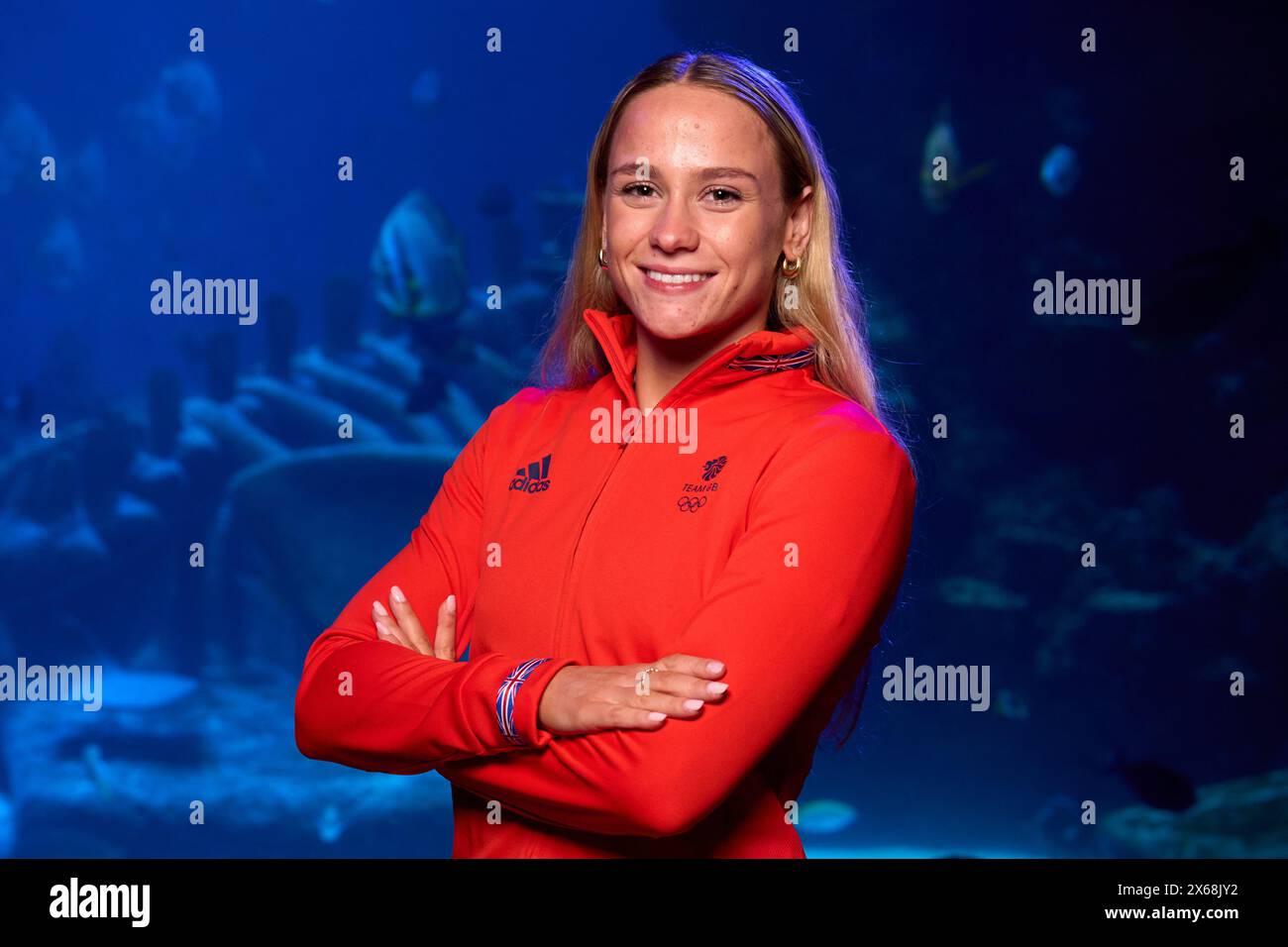 Great Britain's Izzy Thorpe during the Paris 2024 Artistic Swimming ...