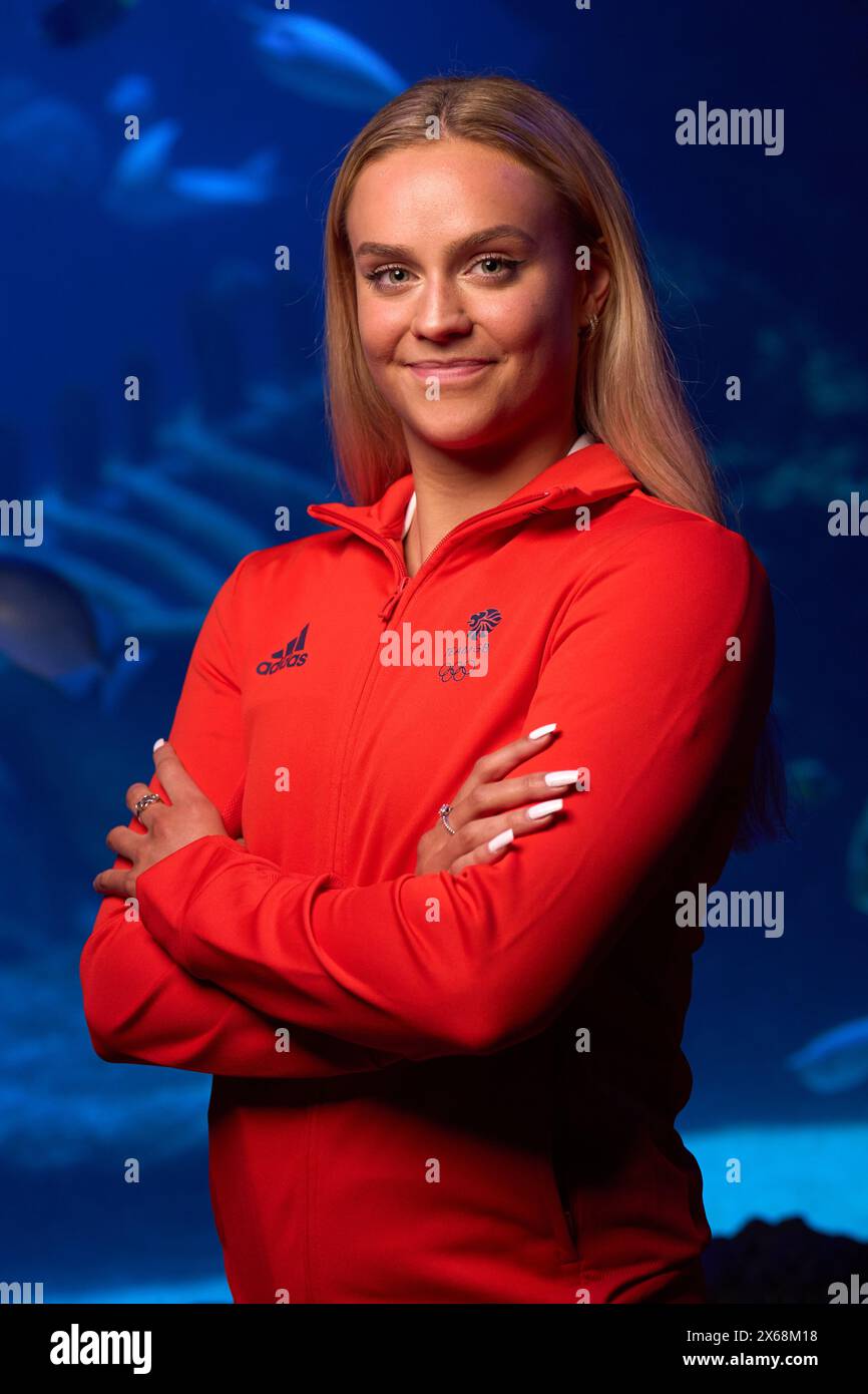 Great Britain's Kate Shortman during the Paris 2024 Artistic Swimming ...