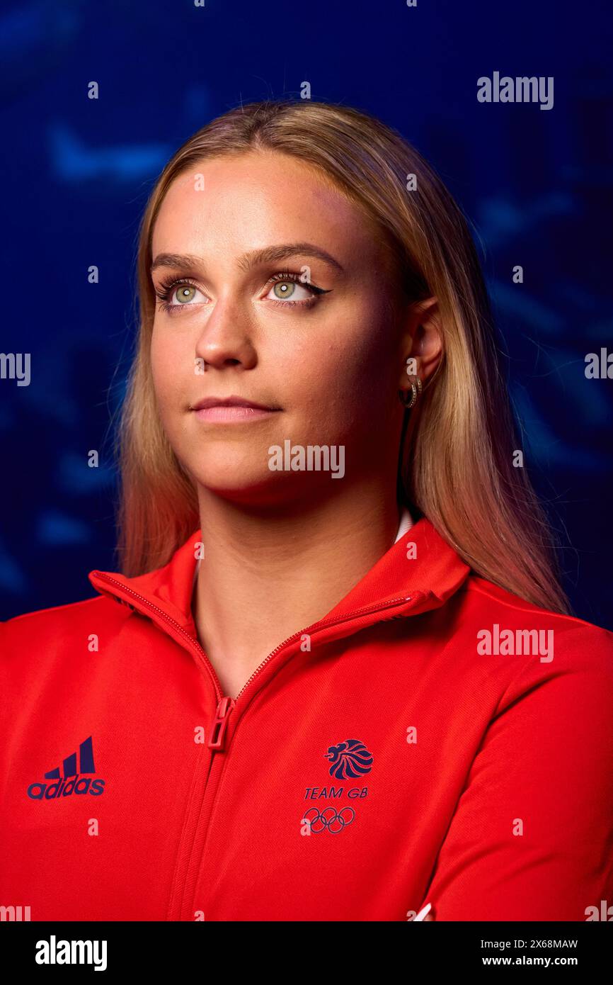 Great Britain's Kate Shortman during the Paris 2024 Artistic Swimming ...